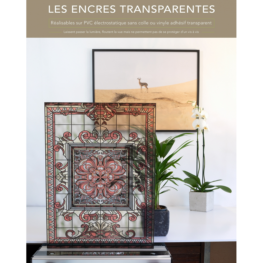 EFFET VITRAIL - DECO-VITRES - Electrostatiques et stickers