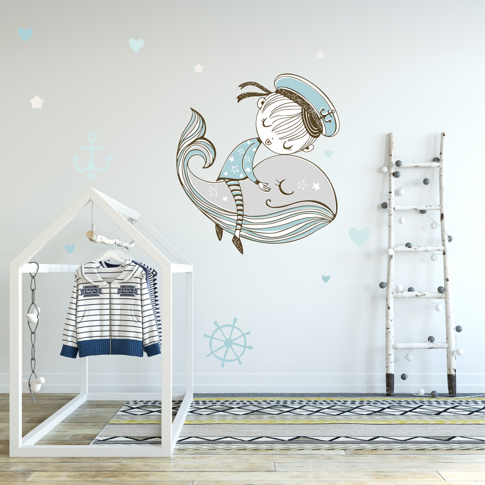 Le monde de la mer - DECO-VITRES - Stickers vitres et murs